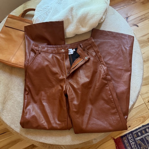 Princess Polly | Pants & Jumpsuits | Princess Polly Caramel Brown Pants ...